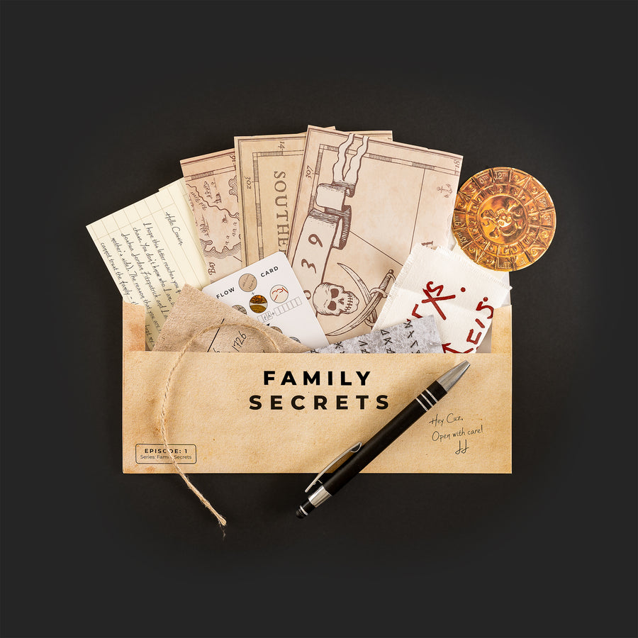 Escape Mail: Interactive Puzzle Adventures at Your Home